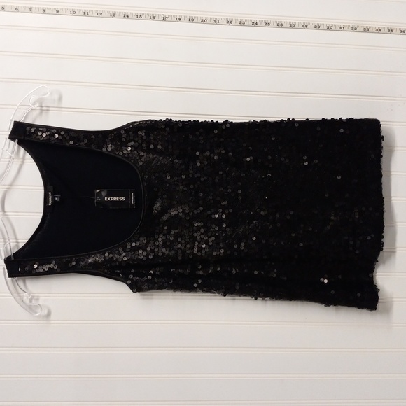 Express | Tops | Express Womens Tank Top Size M Color Black | Poshmark